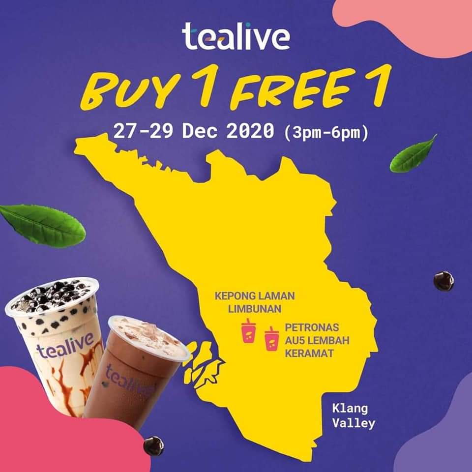 Tealive Promotion November 2022