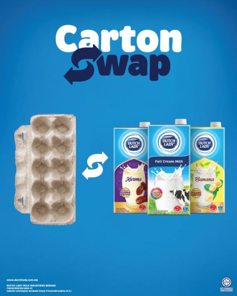 Dutch Lady UHT Milk pack for FREE Redemption