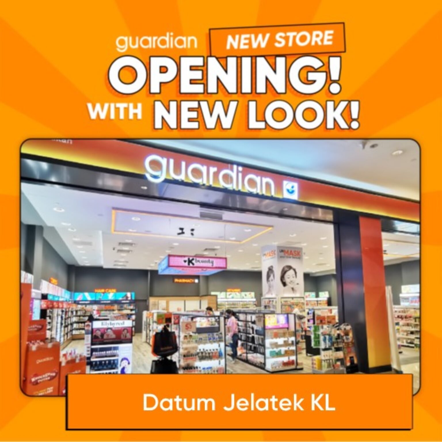 Guardian Datum Jelatek KL Outlet Opening Freebies Giveaway