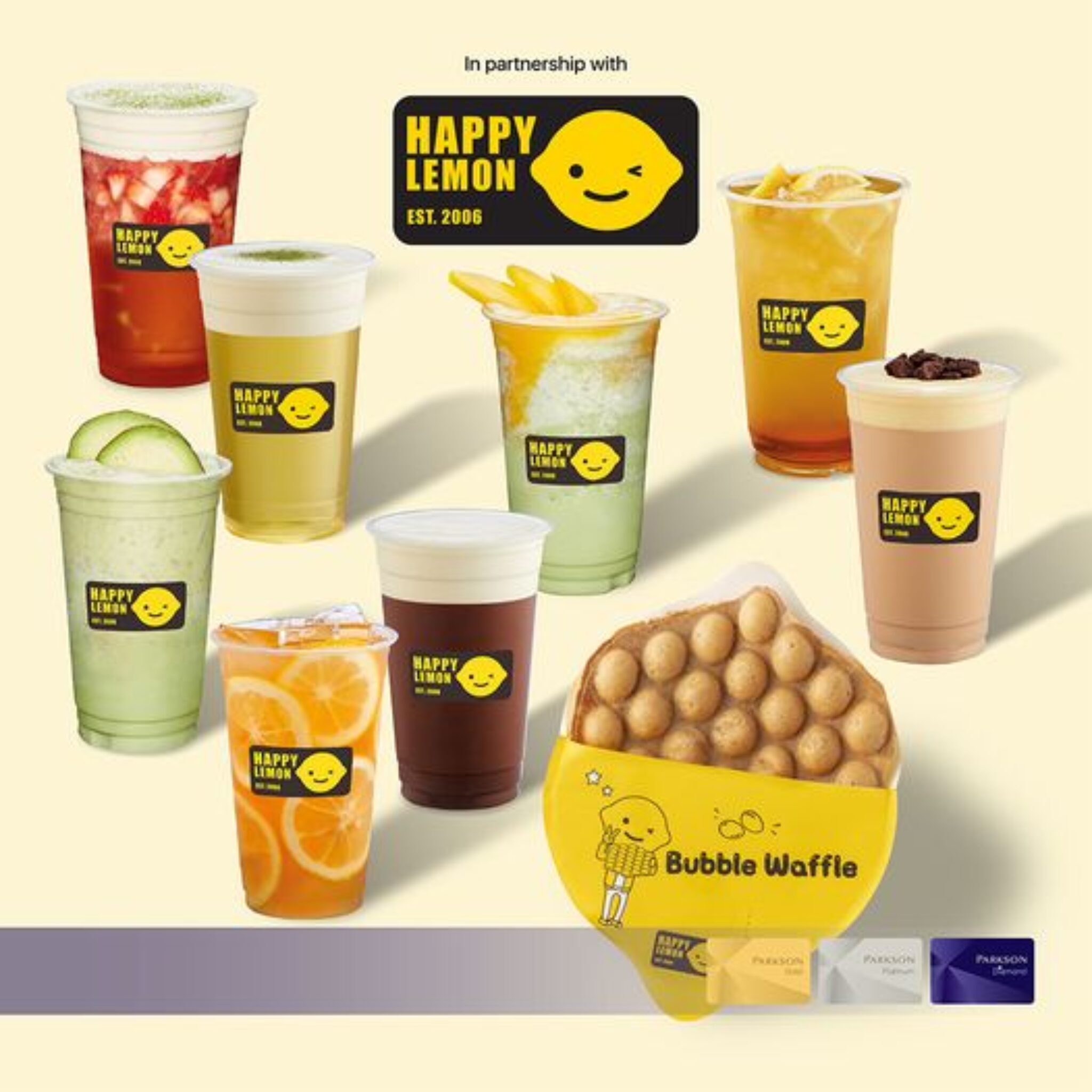Happy Lemon x Parkson extra 15% Off for All Products