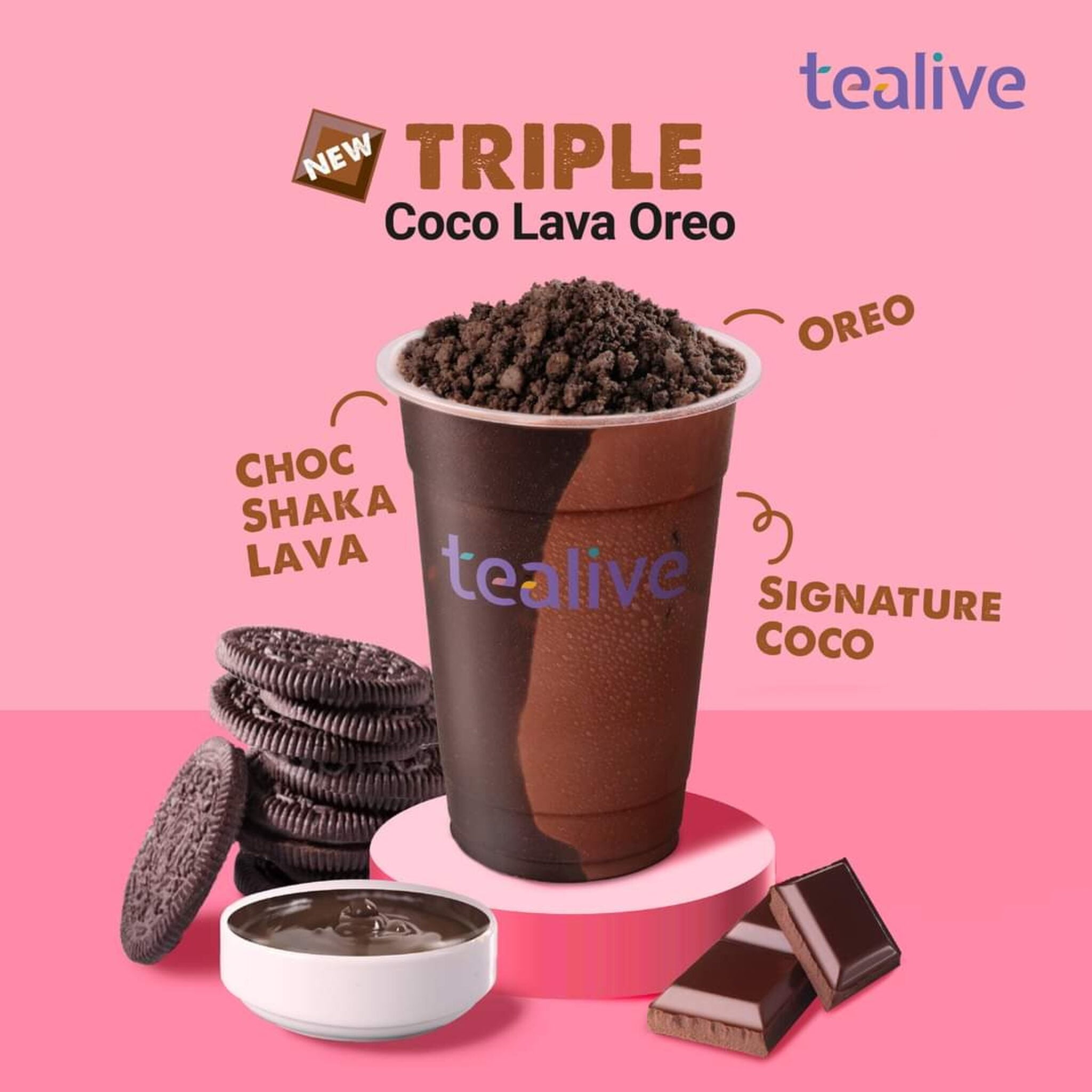 Tealive Coco Crazy range is loco for chocolatey things!