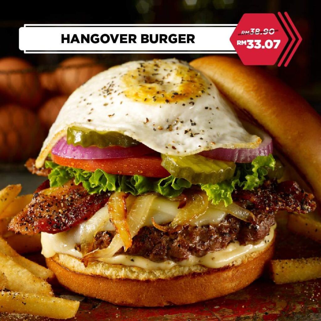 TGI Fridays GE15 Extra 15% OFF All Burgers Promotions