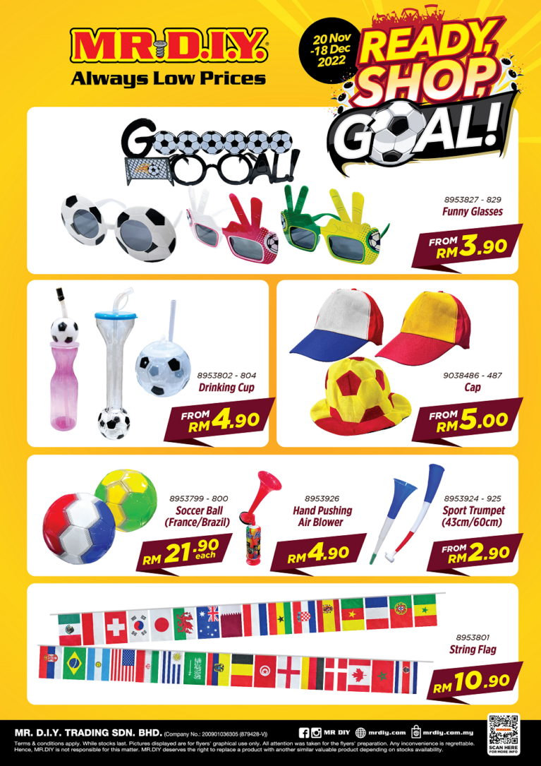 MR.DIY Ready, Shop, Goal!