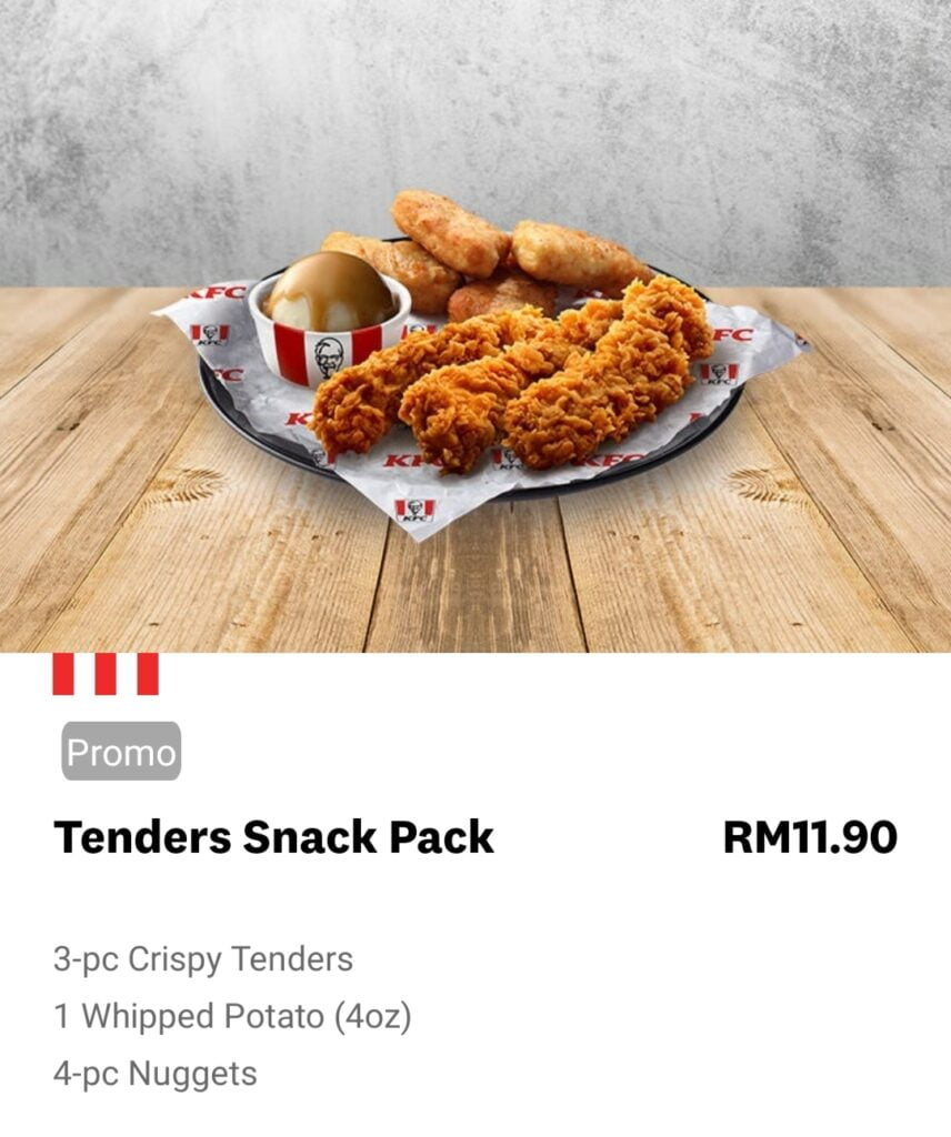 KFC Meals Extra 25% Off Promotion