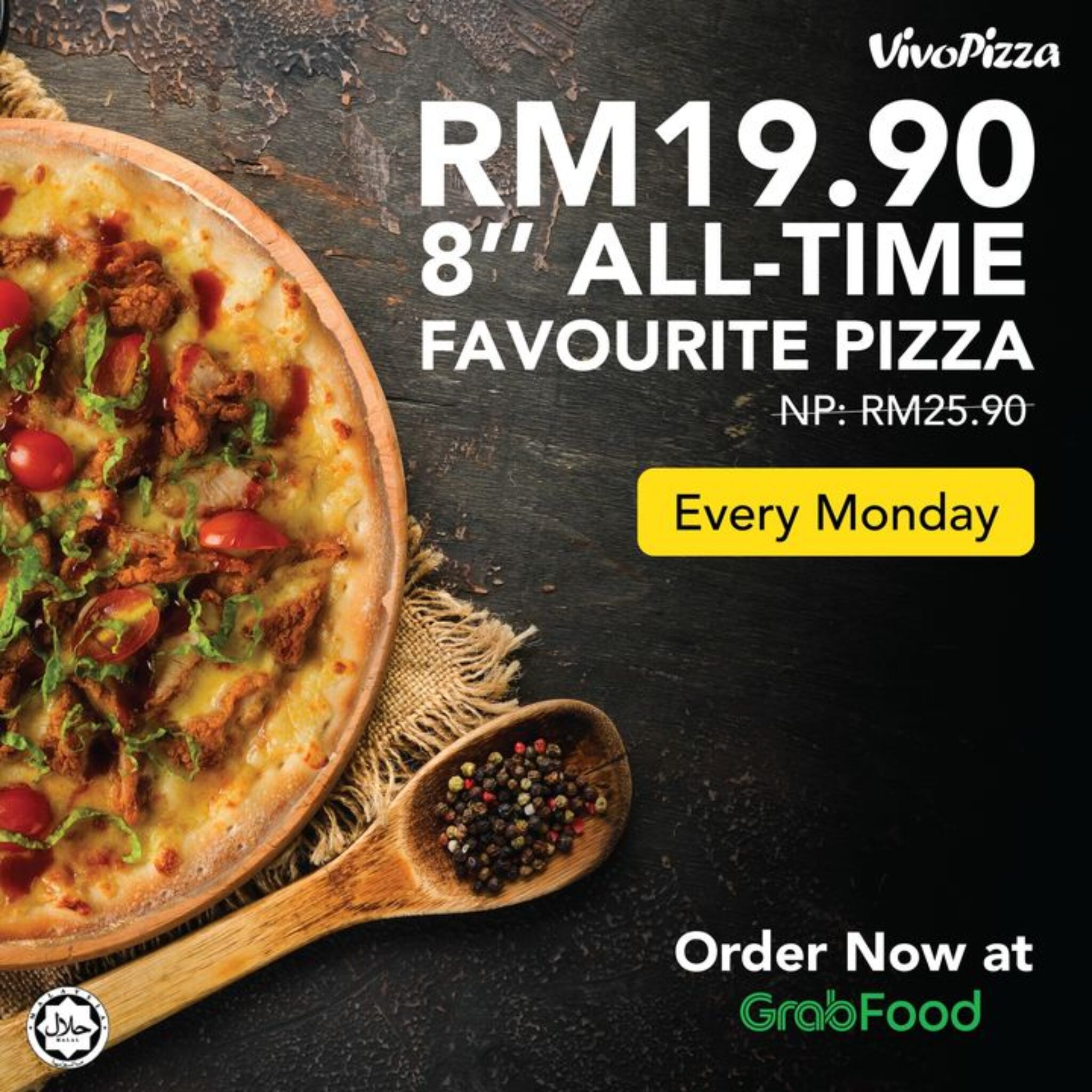 Vivo Pizza's Exclusive Discounts & Freebies on GrabFood - Unmatched ...