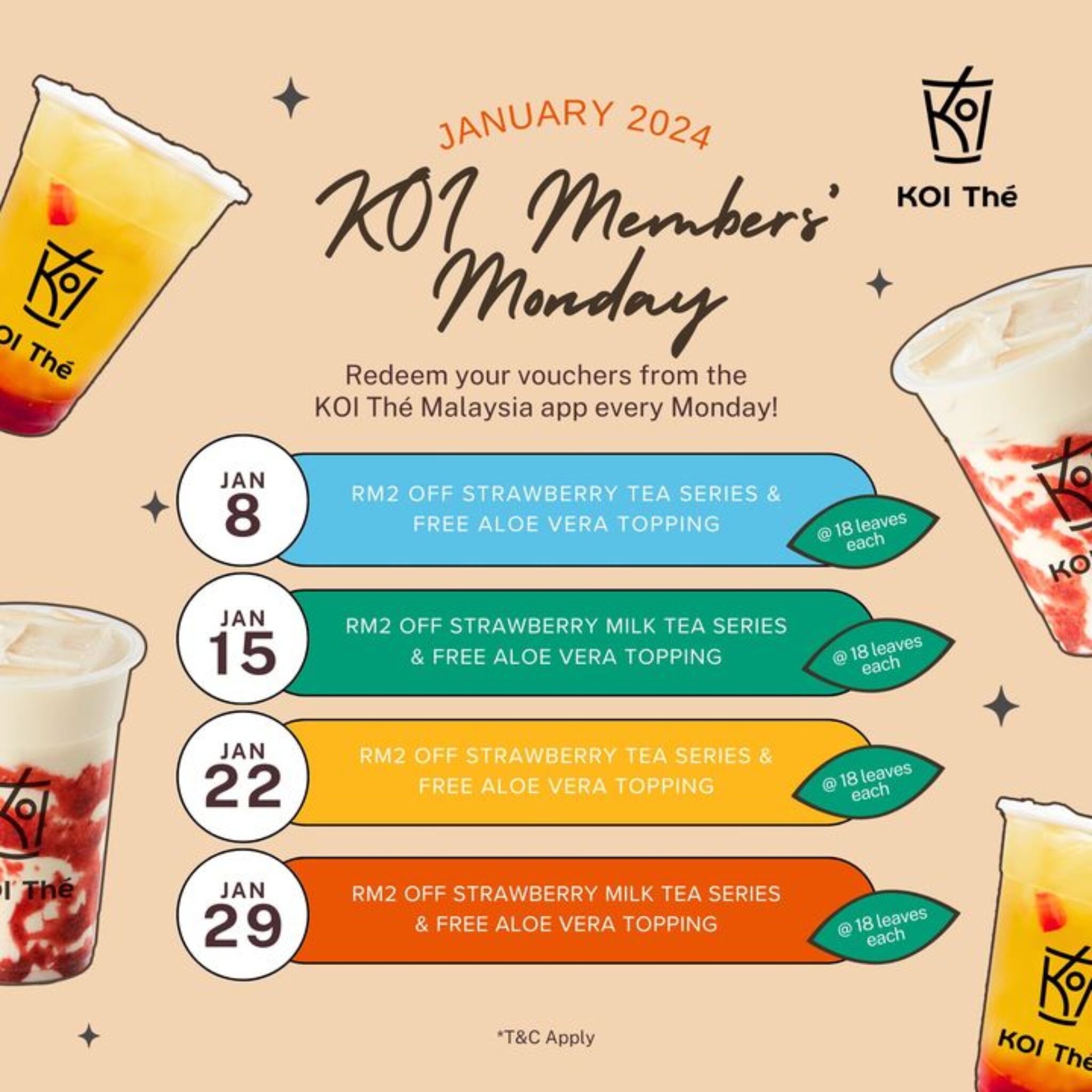 KOI Thé Malaysia Offers Exclusive Member Mondays with Great Discounts ...