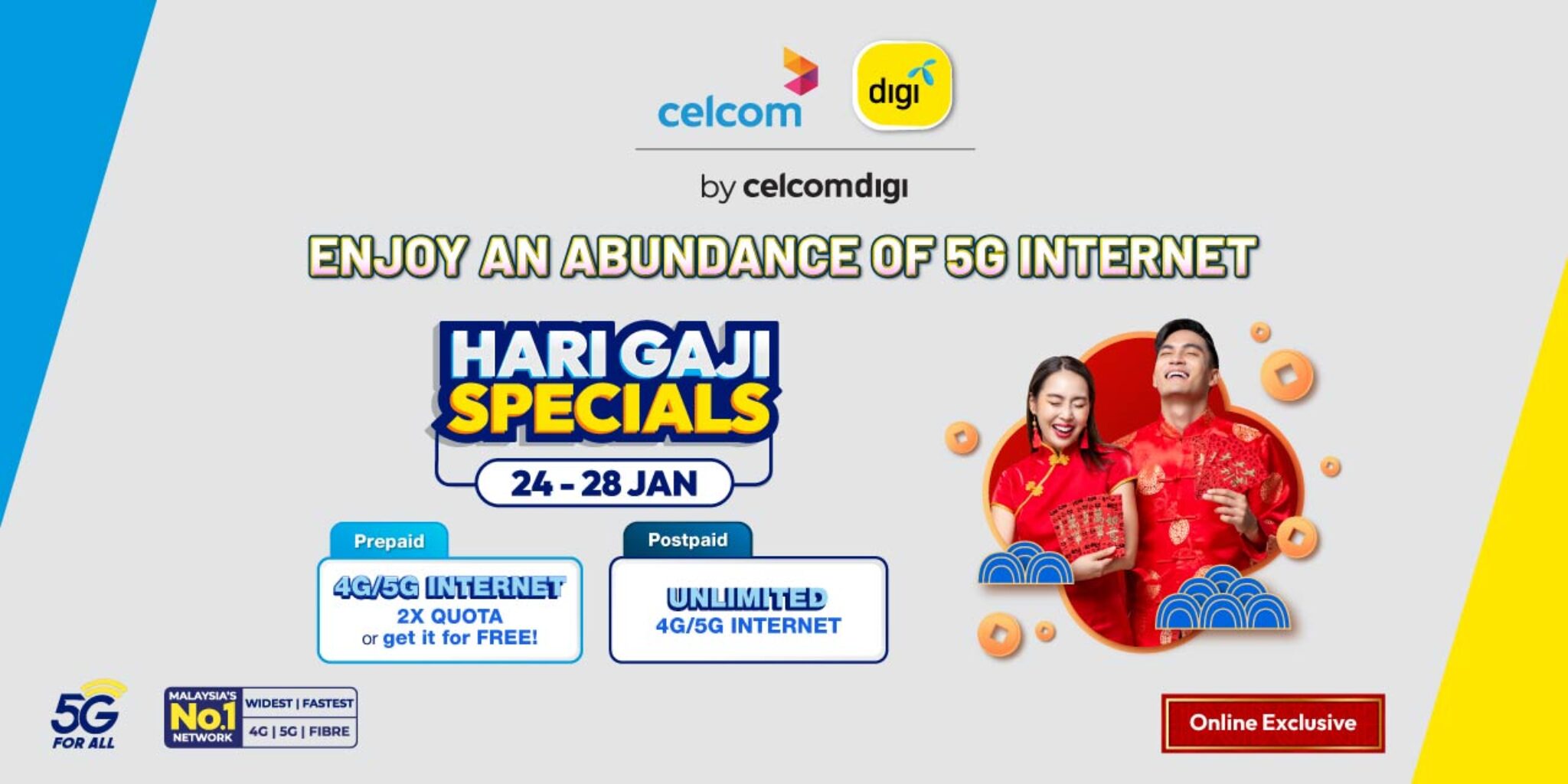 CelcomDigi’s five-day Hari Gaji Specials, featuring an array of ...