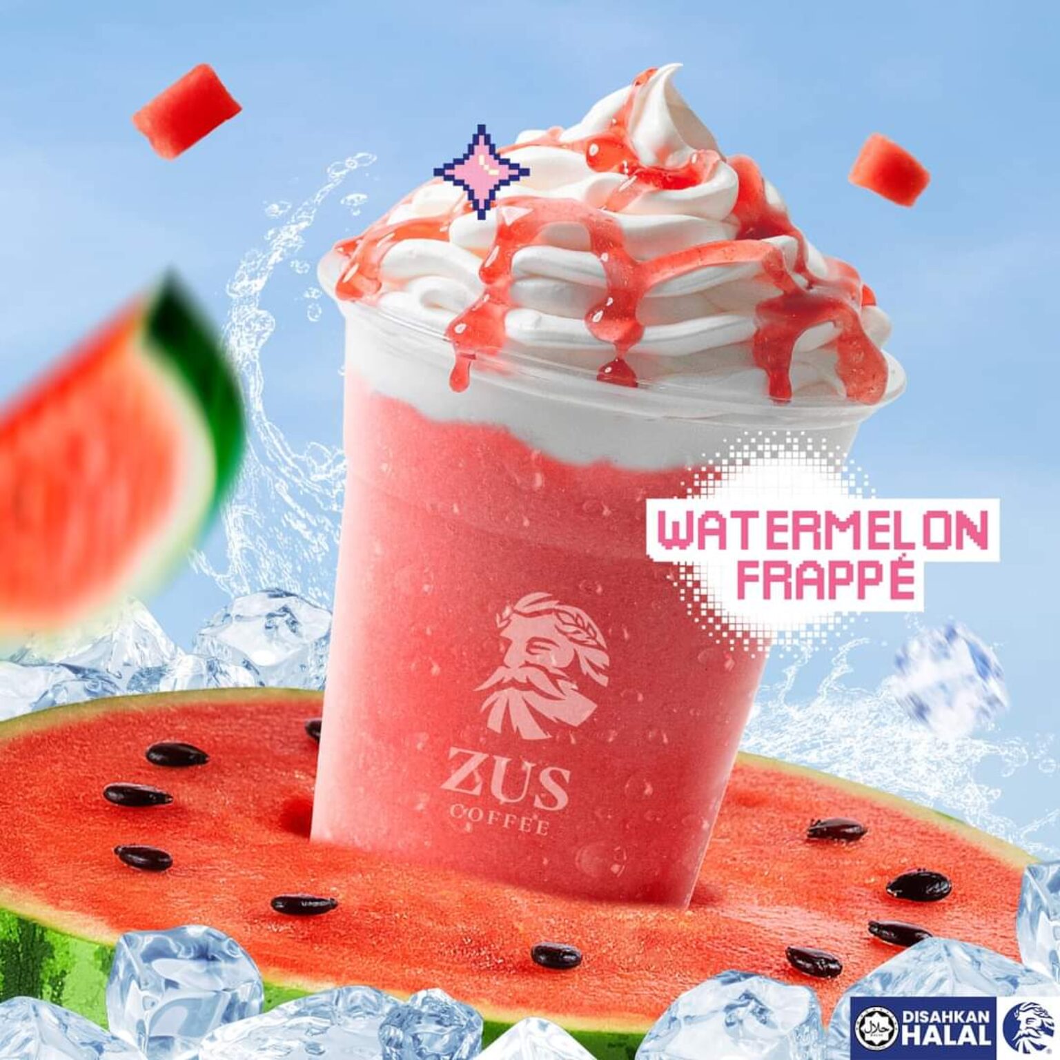 ZUS Coffee Unveils Breathtakingly Refreshing Iced Watermelon Latte and ...