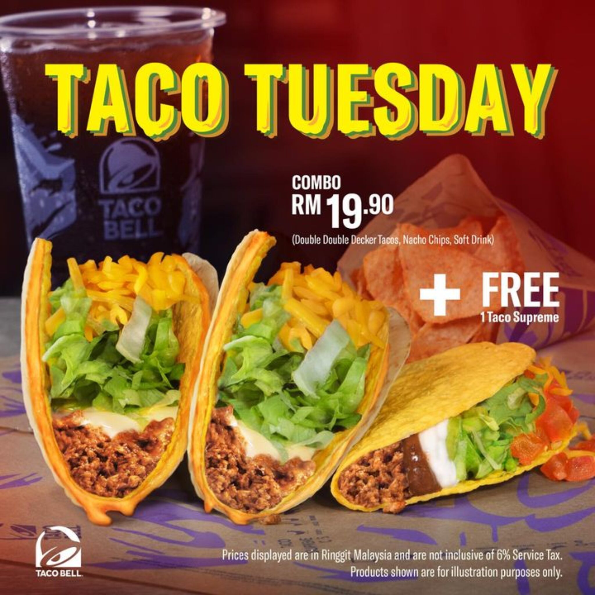Taco Bell Free Taco Supreme Redemption