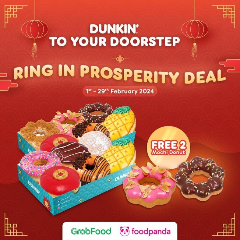 Prosperity Celebration Made Sweeter with Dunkin' Malaysia's Assorted ...