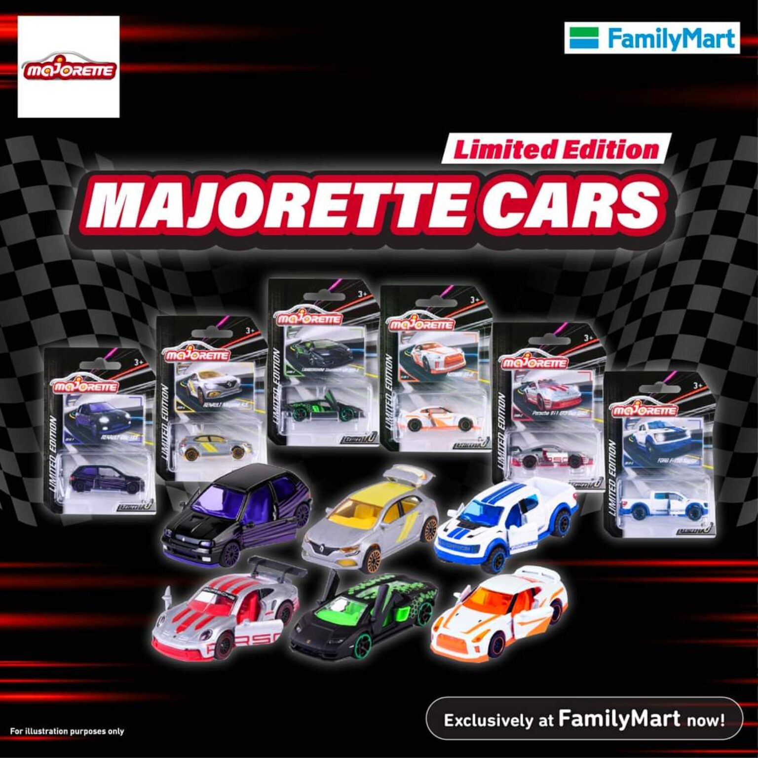 FamilyMart Malaysia: Discover Exclusive Limited Edition Majorette Cars ...