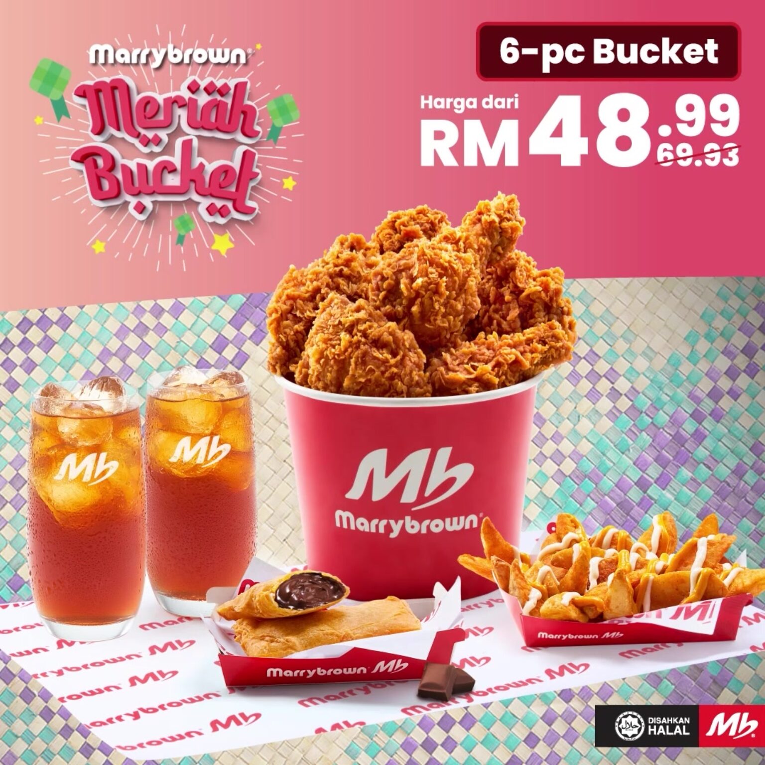Marrybrown Meriah Bucket Ramadan 2024 Promo - Up to 30% Savings!