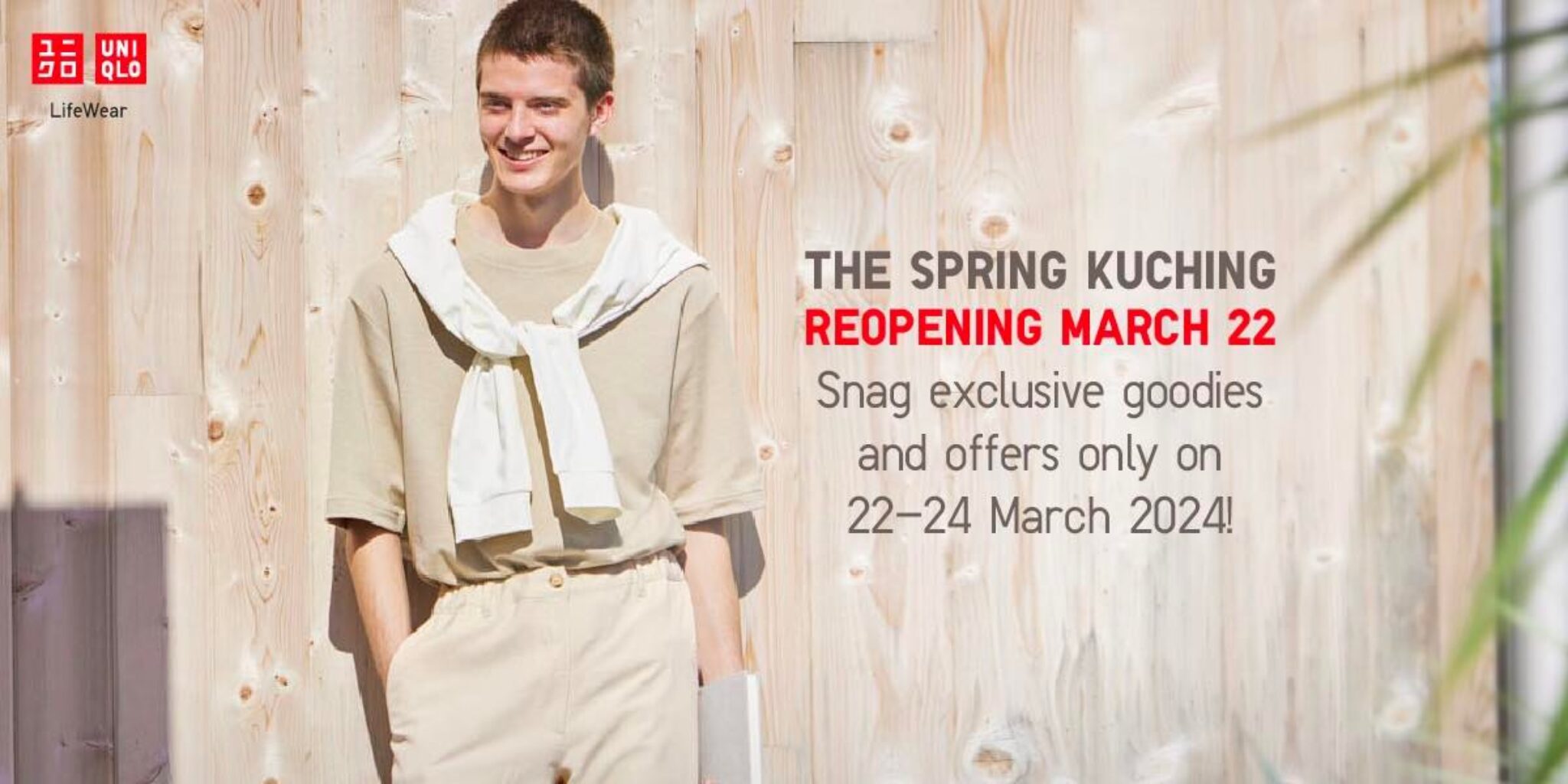 UNIQLO at The Spring Kuching: Reopening Specials & Exclusive Promos!