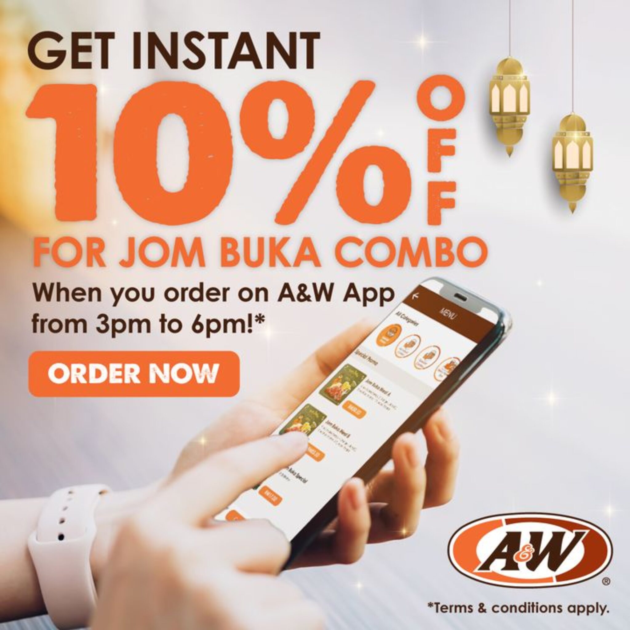 A&W 10% Off Let's Open Combo Promo 2024 - Break Your Fast with Savings!