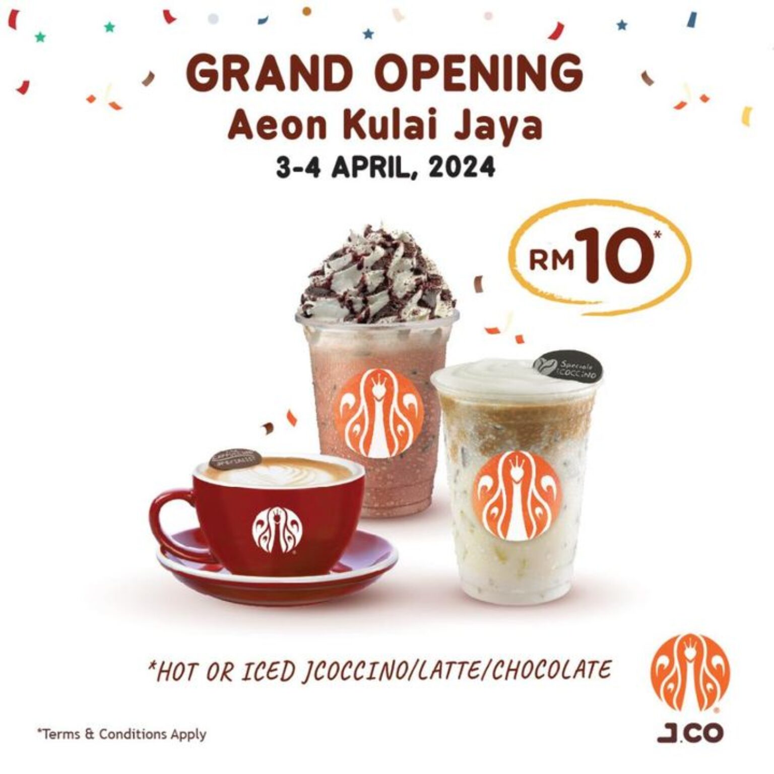 J.CO Donuts & Coffee Grand Opening at Aeon Kulai Jaya - Unbeatable ...