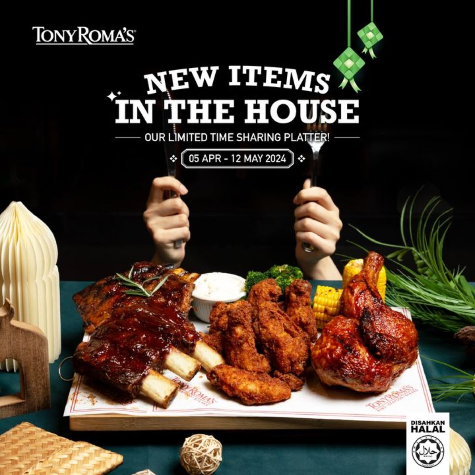 Tony Roma’s Dulang Dining Delight for Six: Unveiling the Newest ...