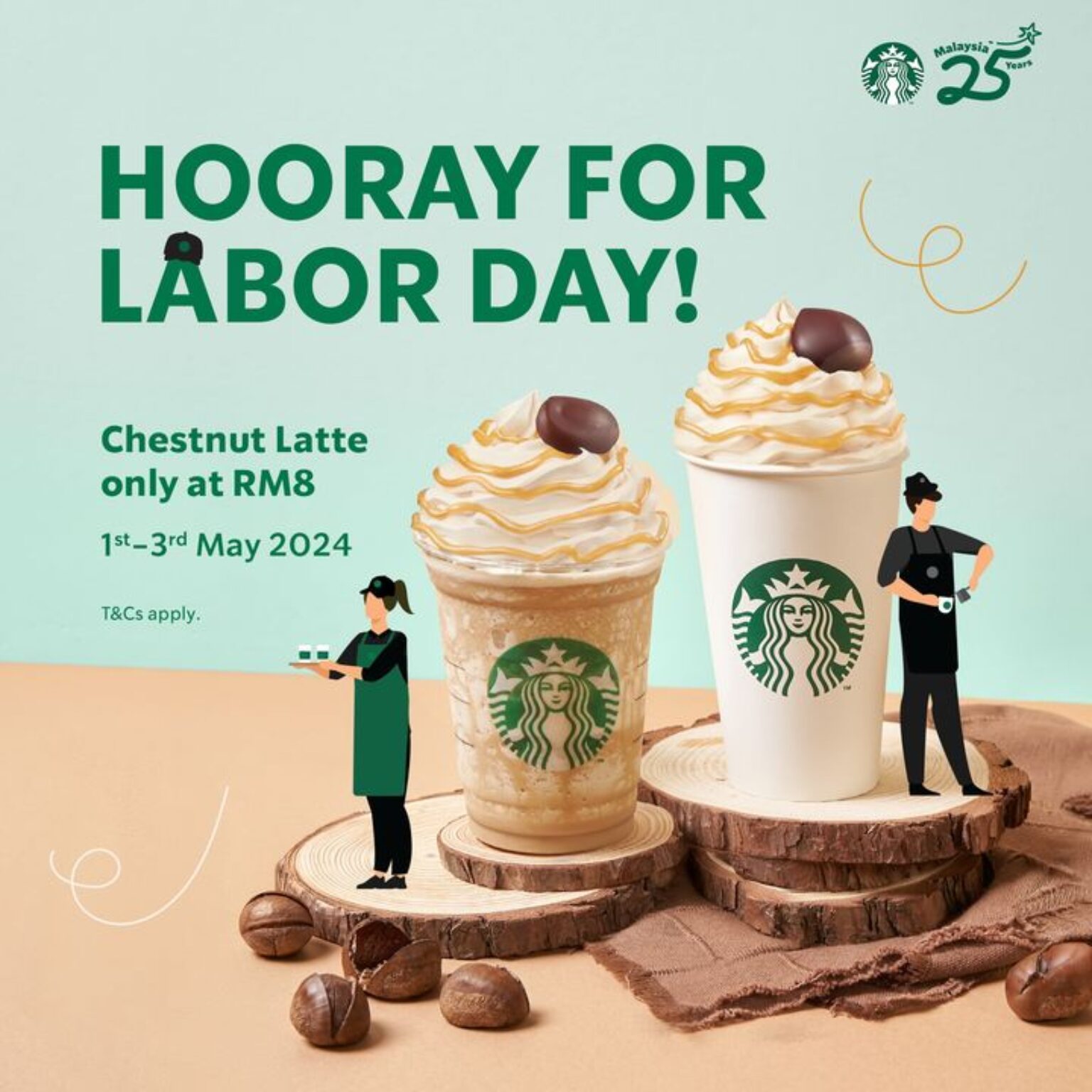 Starbucks Labour Day 2024 Special: A Tribute to Malaysia's Workforce