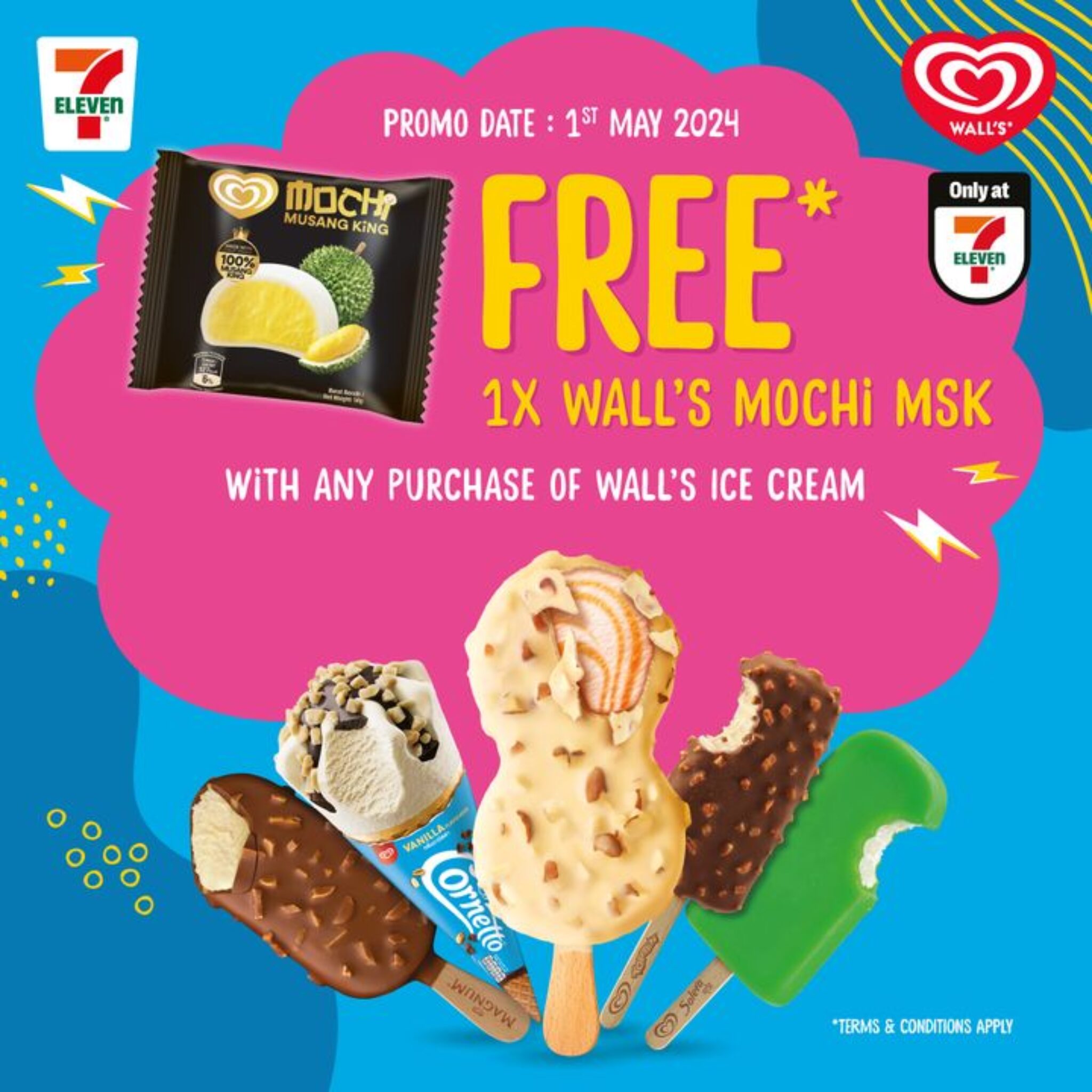 Delightful Treats: Snag Your FREE Mochi MSK with Every Wall’s Ice Cream ...
