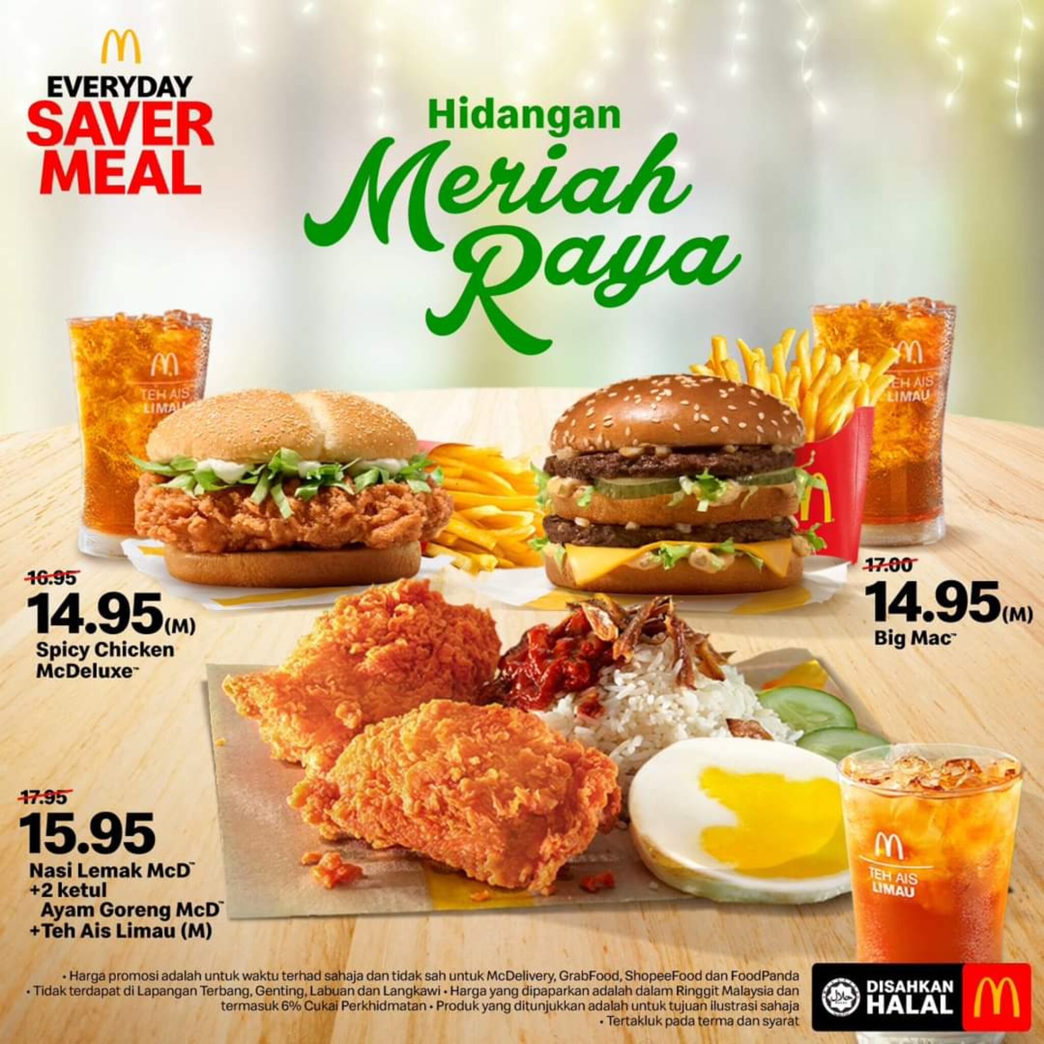 McDonald's Raya 2024: Everyday Saver Meal Promotion