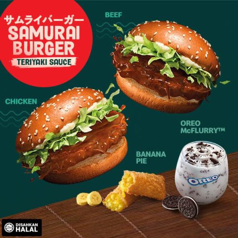 McDonald's Samurai Burger 2024 Promo: Indulge in Oishii Delights