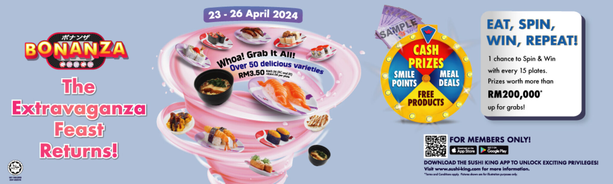 Sushi King Bonanza April 2024: Indulge in Sushi Paradise this Spring