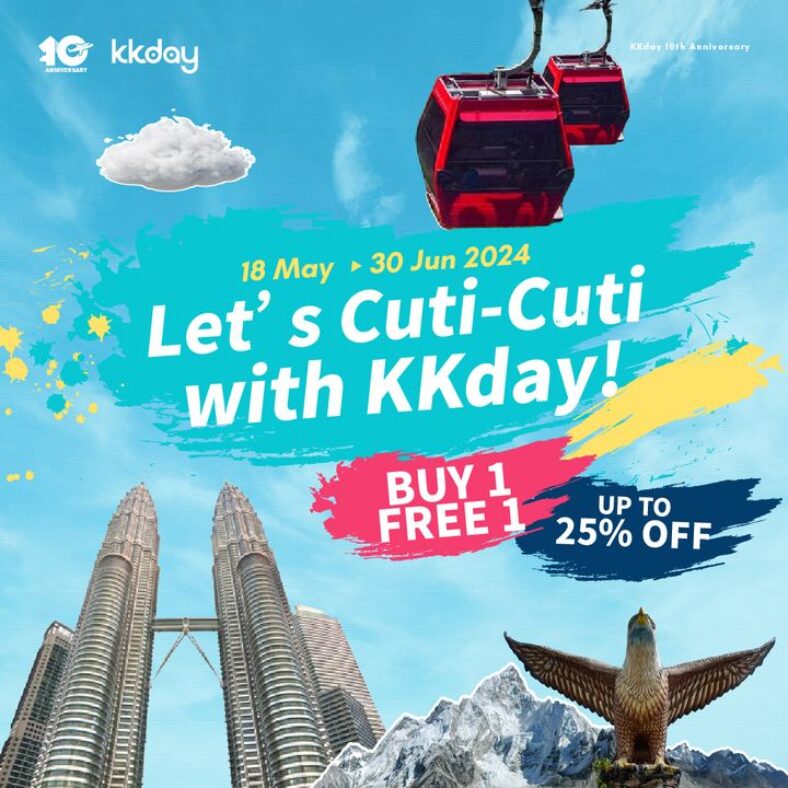 KKDay: Celebrate 10th Anniversary Promo for May/June 2024