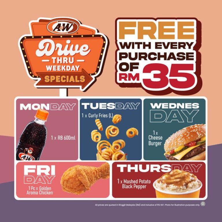 A&W Drive-Thru Specials 2024 - Weekday Treats Await!