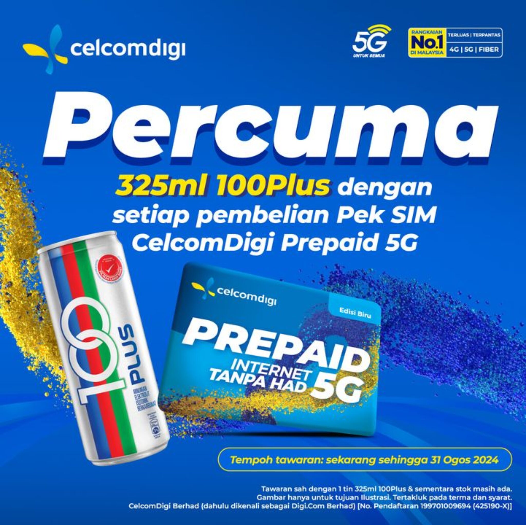 Kk Super Mart Presents: CelcomDigi Prepaid 5G Promo - Grab Your FREE ...