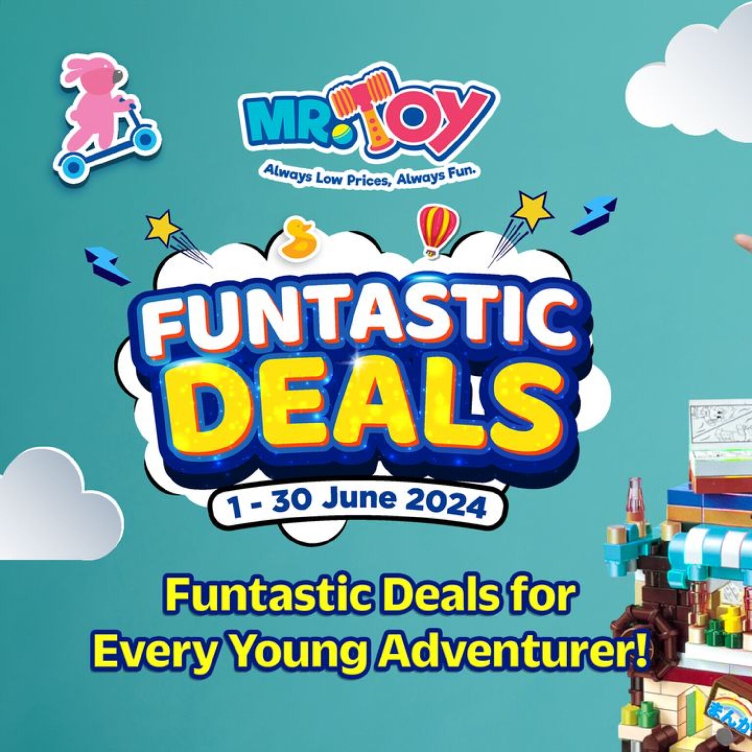 MR TOY Funtastic Deals June 2024