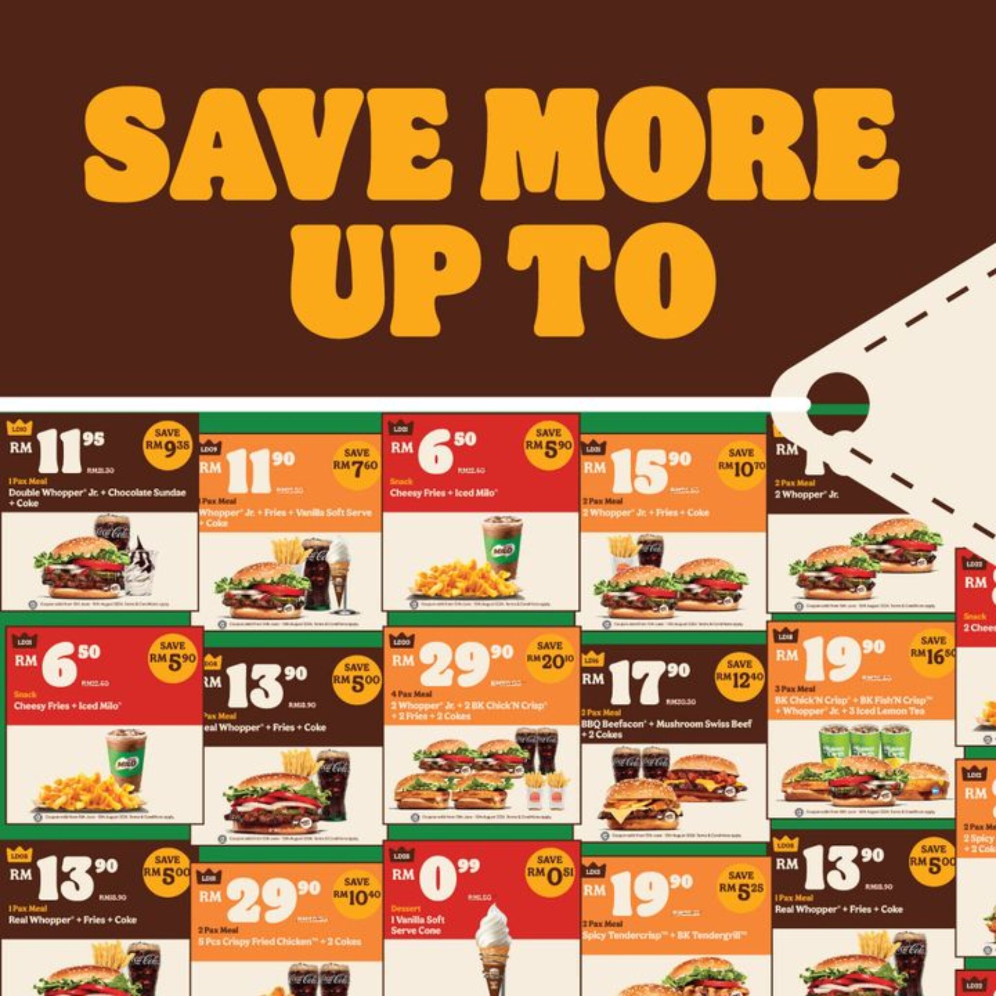 Save Up to 36% with Burger King BK Coupons on June - August 2024