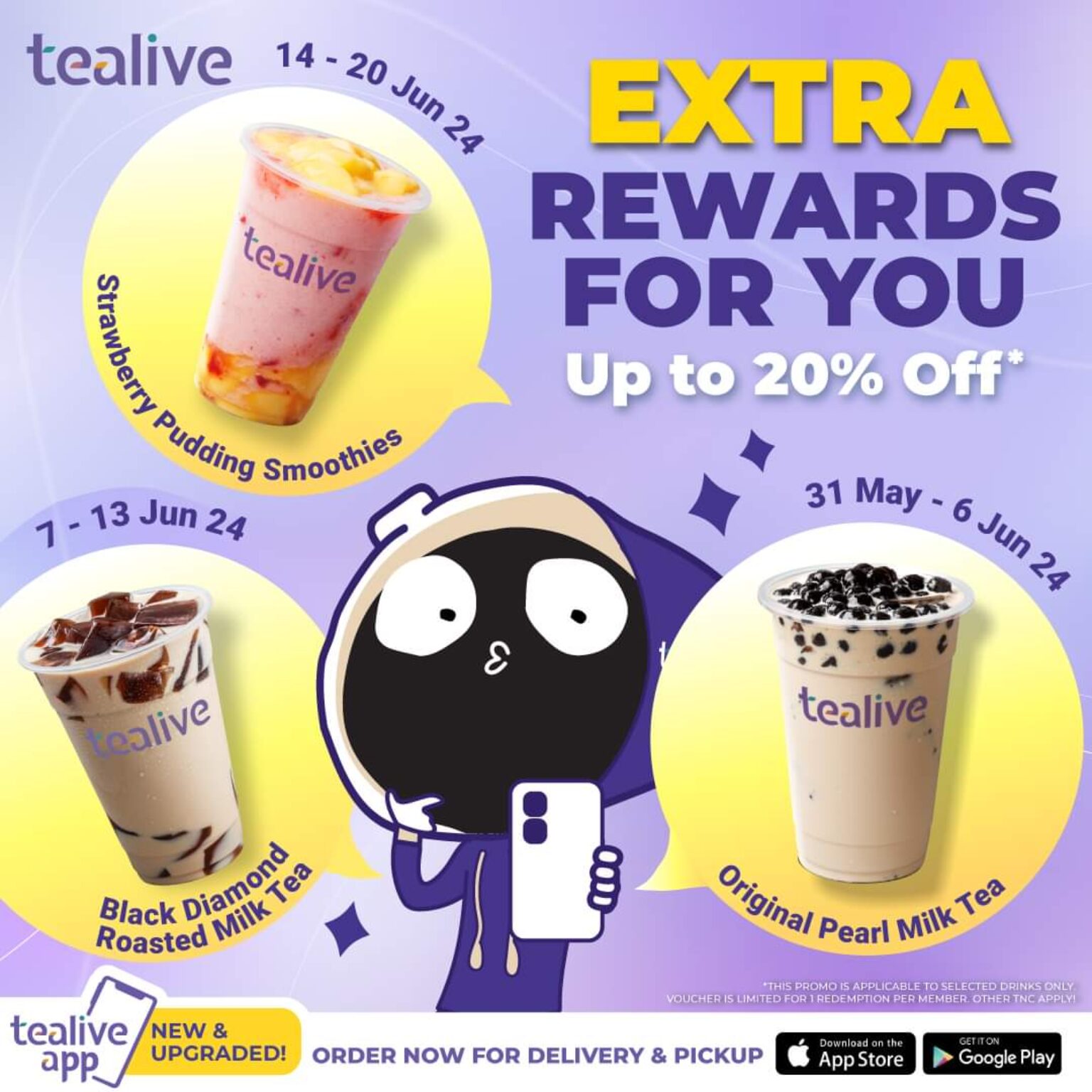 Tealive Presents Exclusive Rewards for Tealive App Members - Redeem ...