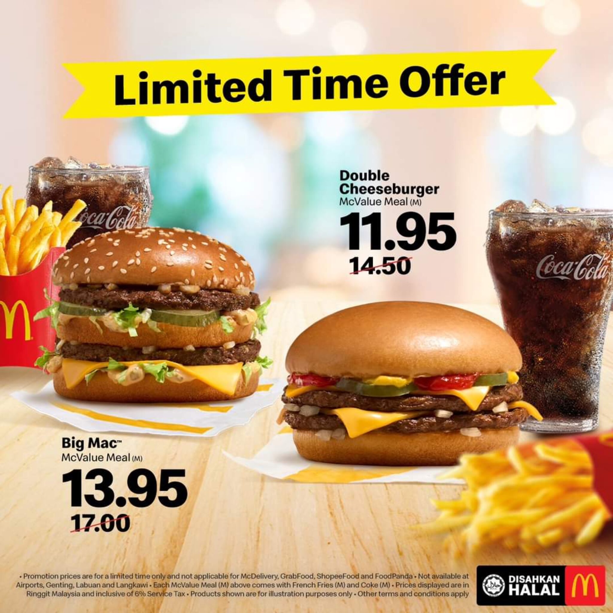 McDonald's Malaysia: Sizzling Deals from RM11.95!