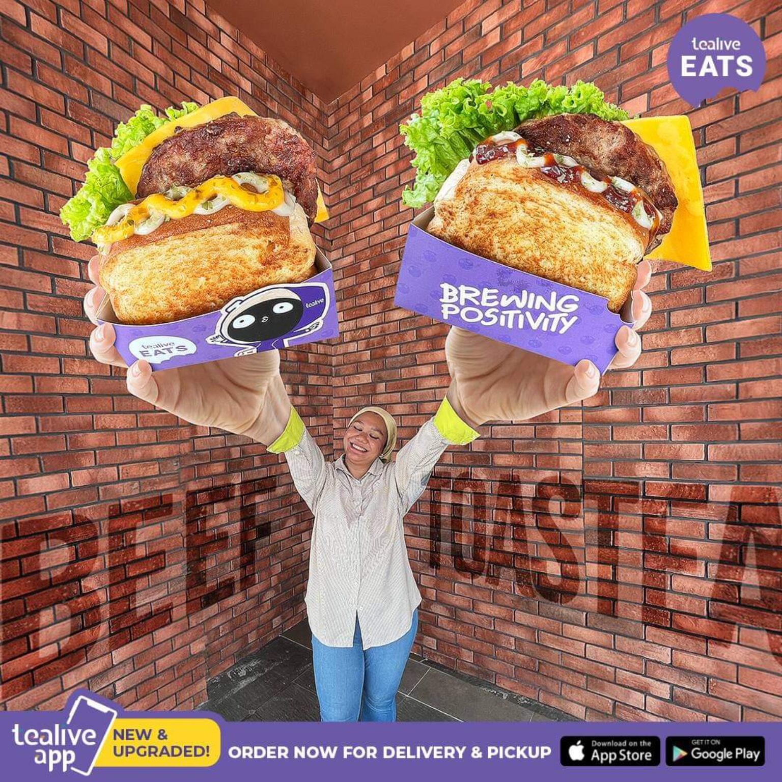 Introducing the Beef Toastea at Tealive: A Treat for Big Appetites!