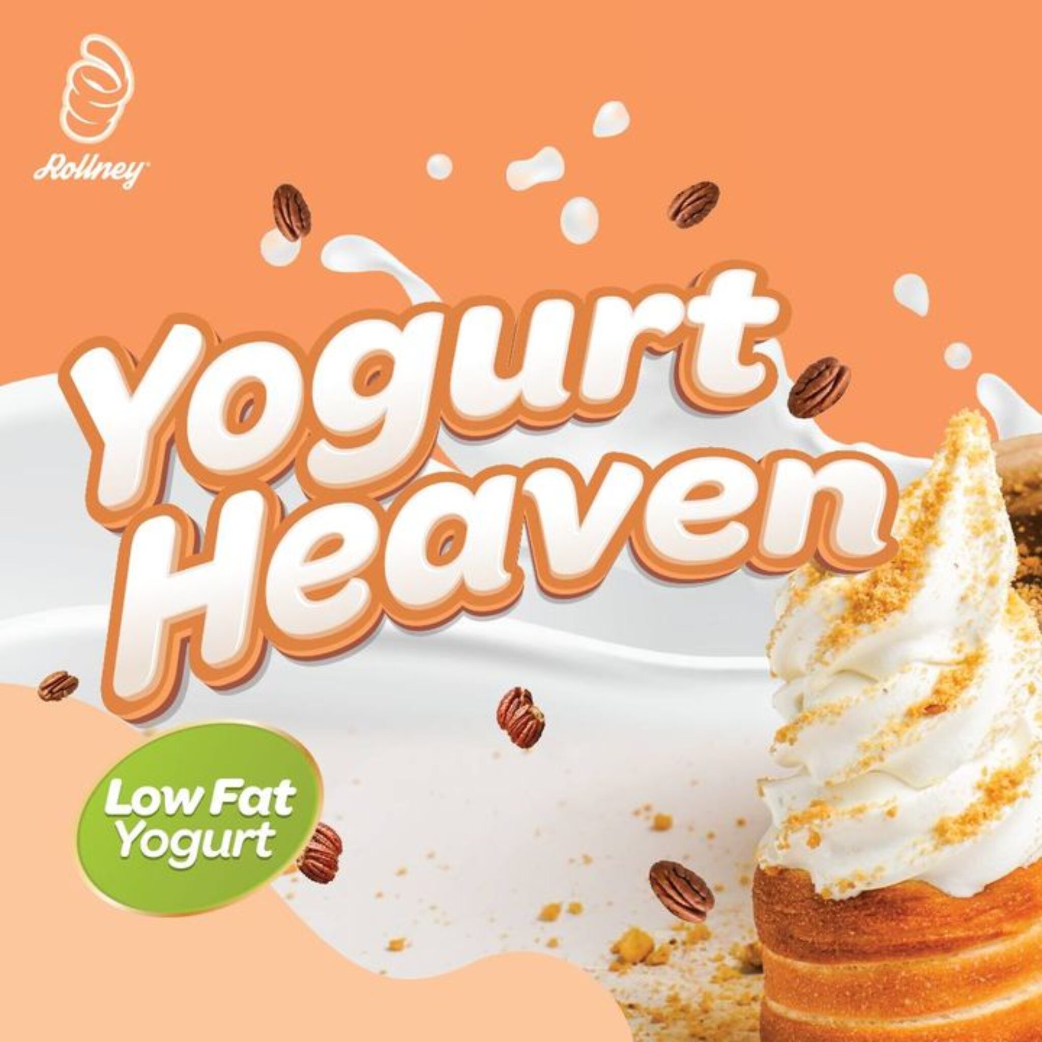 Have You Tried Rollney's All-New Yogurt Ice Cream & Frappe?