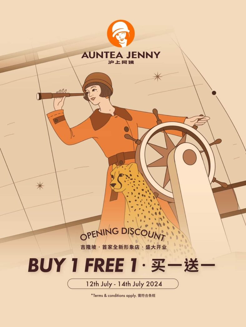 AUNTEA JENNY Grand Opening in Cheras Trader Square - July 2024!