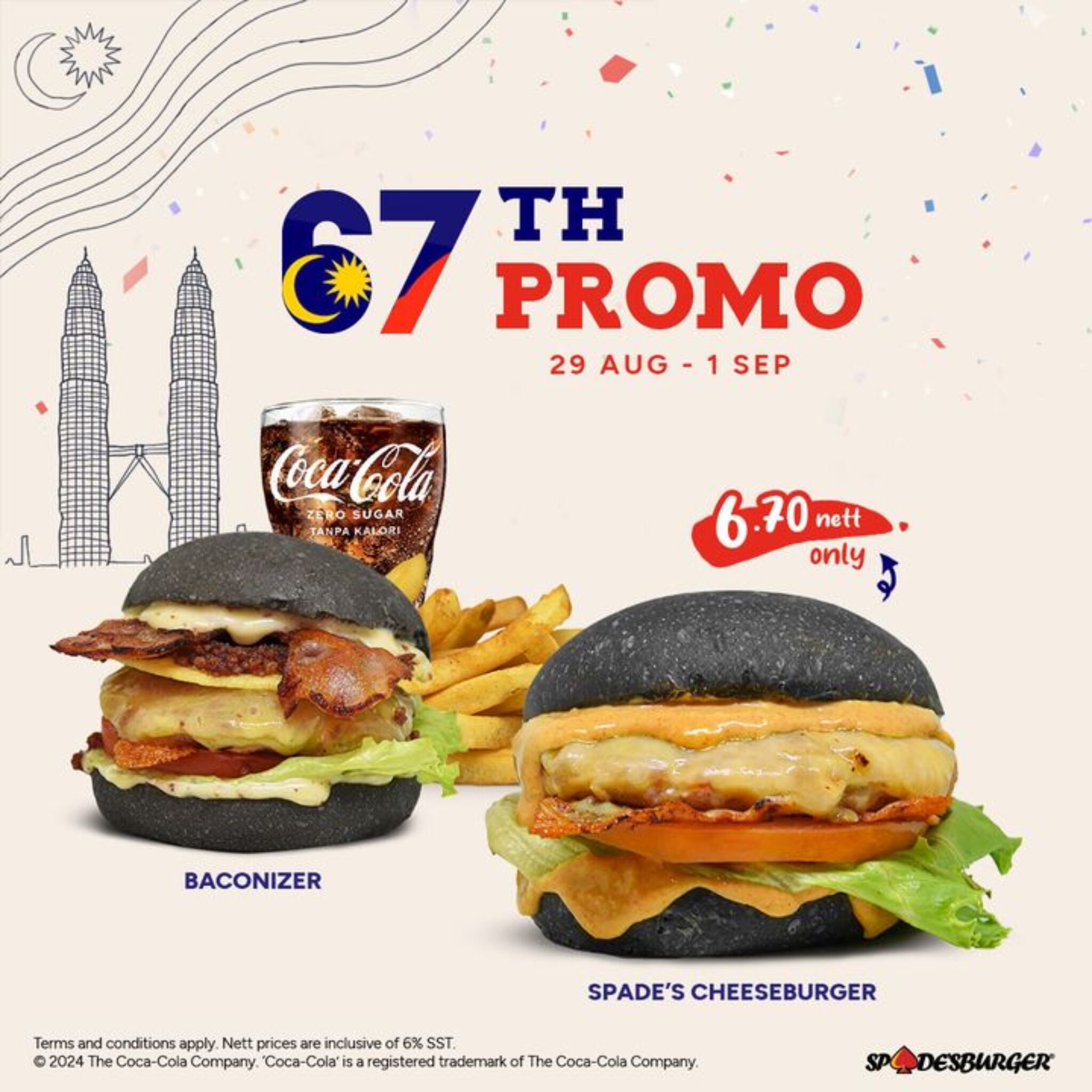 Indulge in a Cheeseburger Feast this National Day with Spade's Burger!