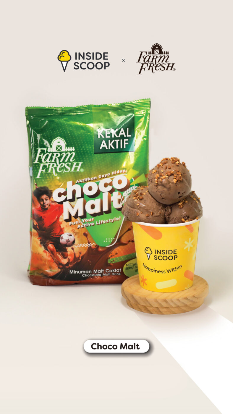 Celebrate Merdeka with a Taste of Childhood: Introducing Farm Fresh x Inside Scoop's Choco Malt ...