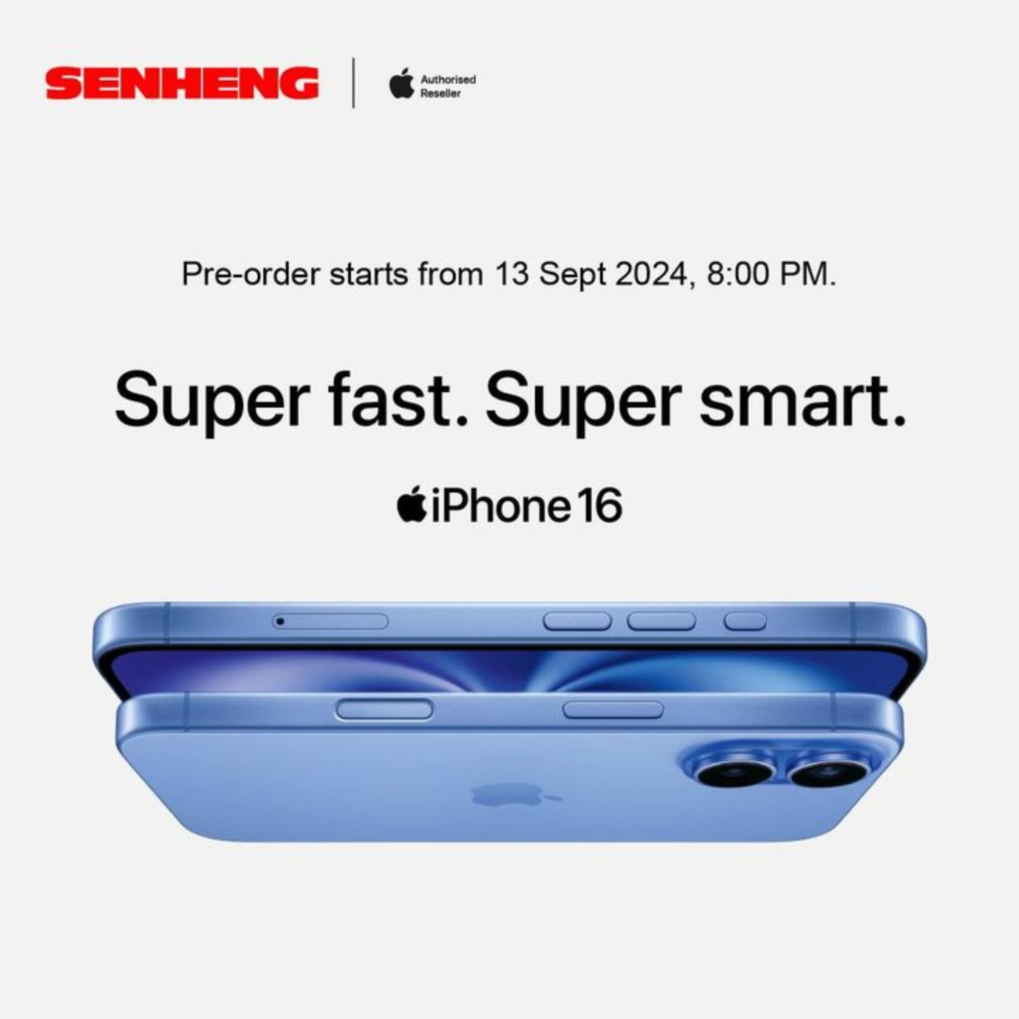 iPhone 16 Pre-Order Starts THIS WEEK! Get Yours Now with Senheng