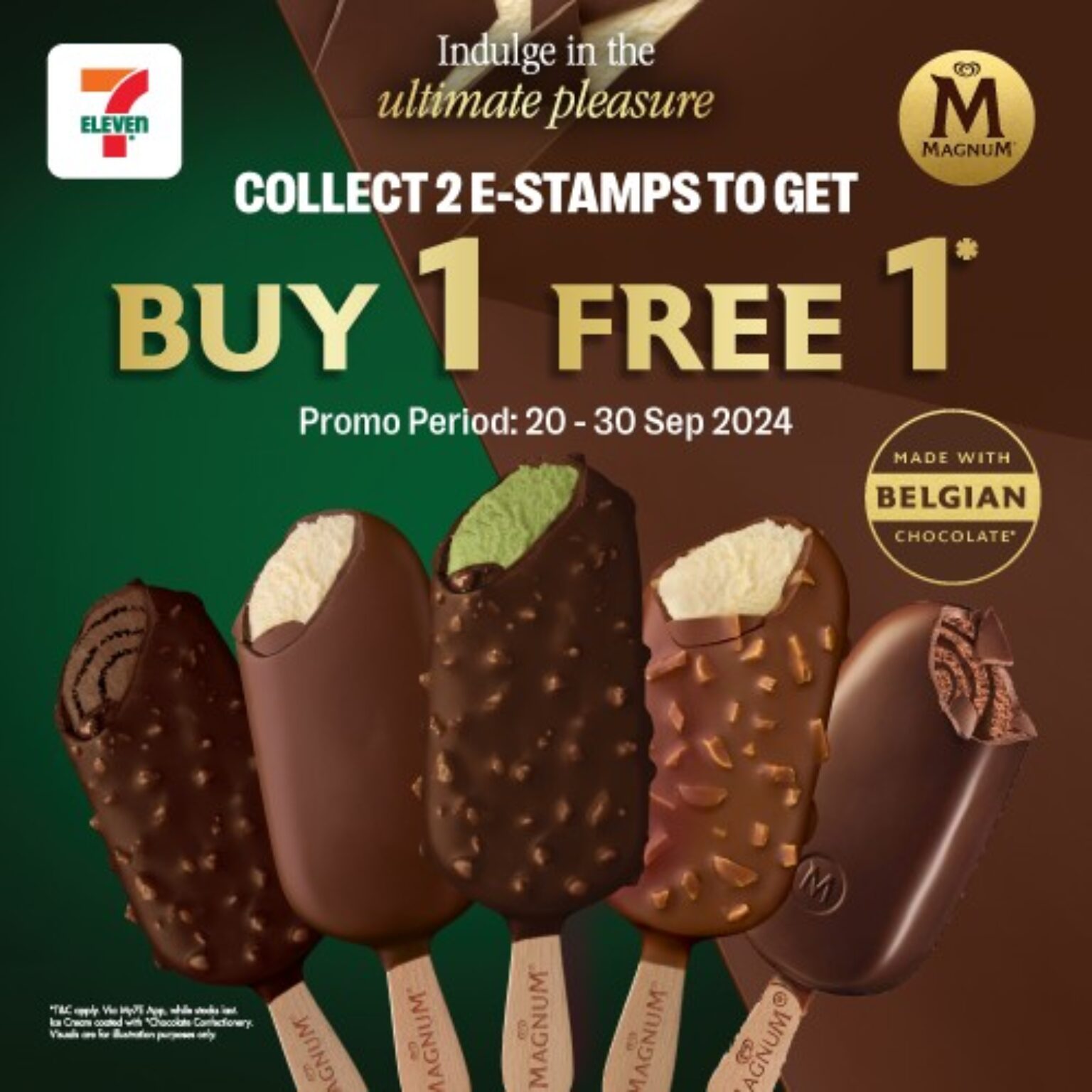 Magnum Ice Cream B1F1 Offer at 7-Eleven Malaysia: Treat Yourself and ...