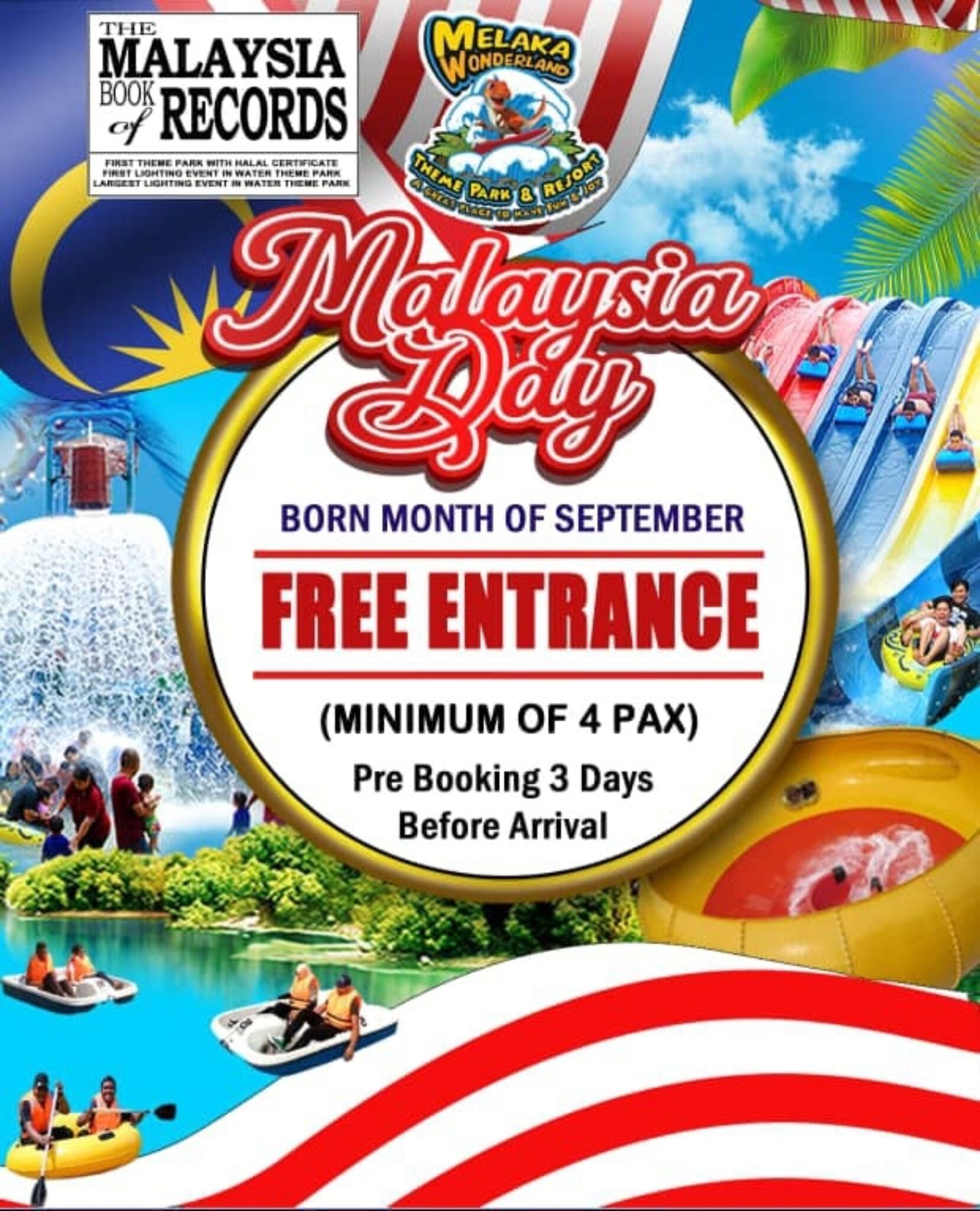 Birthday Bash at Melaka Wonderland Theme Park & Resort: Free Entrance ...