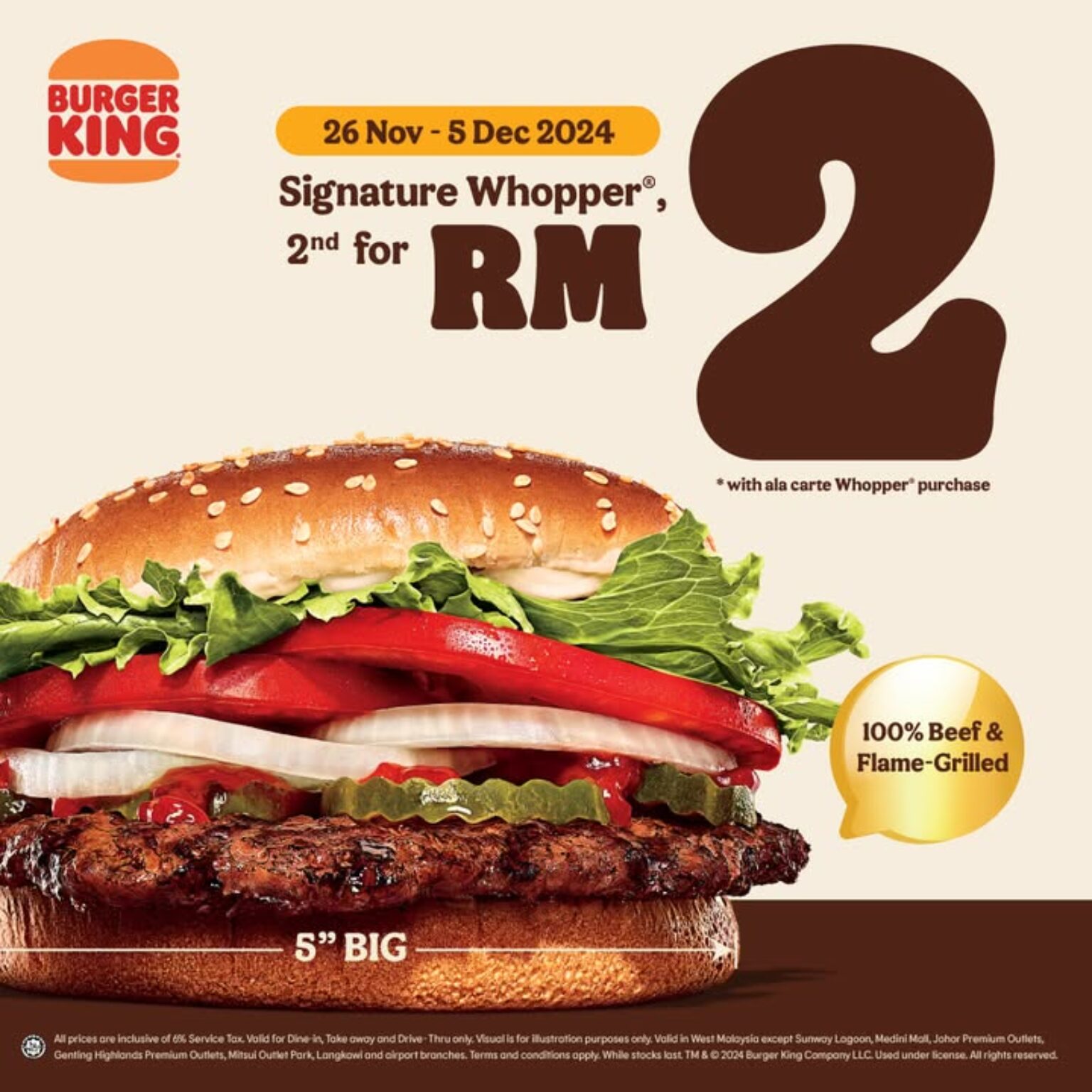 Double the Whopper, Double the Delight: Burger King's Unbeatable ...