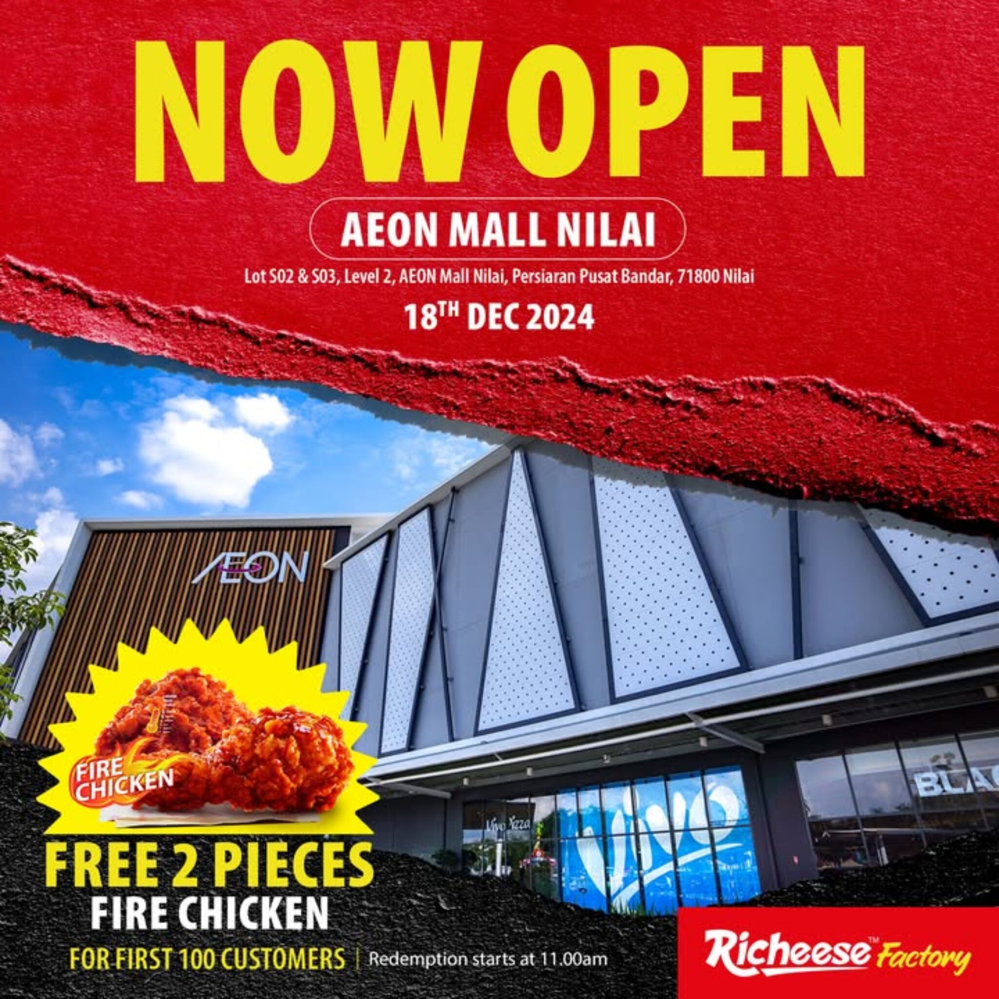December 2024: Sizzling Deals Await at Richeese Factory's New Aeon ...