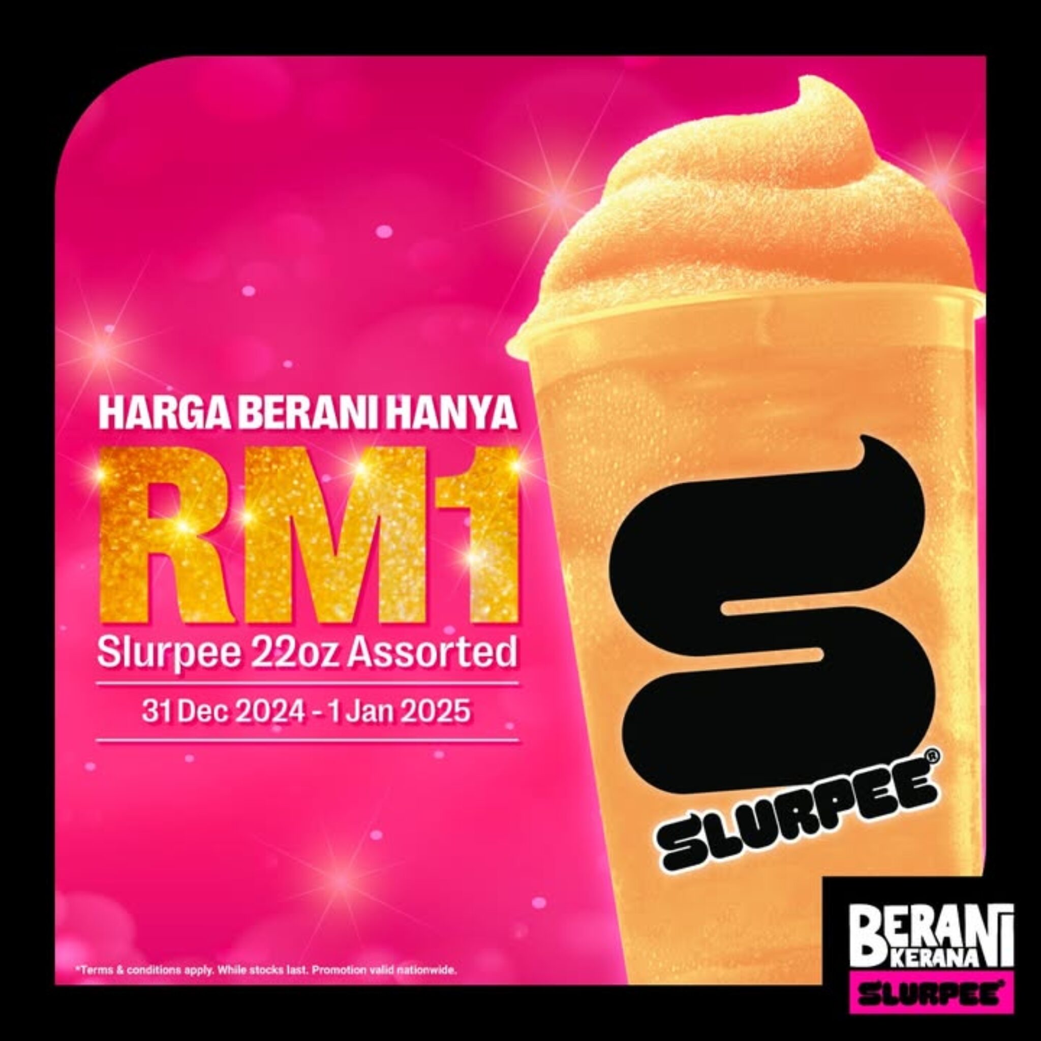 7-Eleven's Year-End 2024 Slurpee Mania: RM1 Slurpees for a Limited Time!
