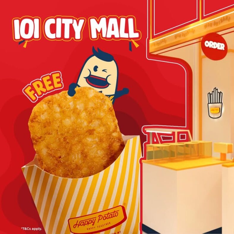 January 2025 Potato Bliss: FREE Hashbrown with Every RM10 at Happy ...