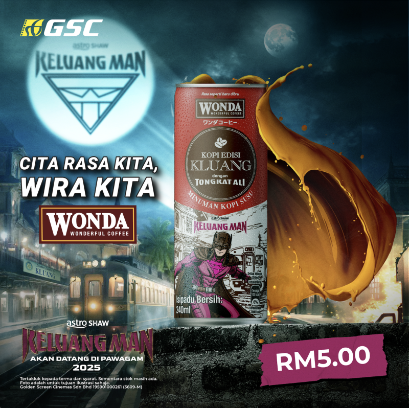 Wonda Kluang Coffee Promotion at GSC Cinemas: Savor the Flavor for Just ...