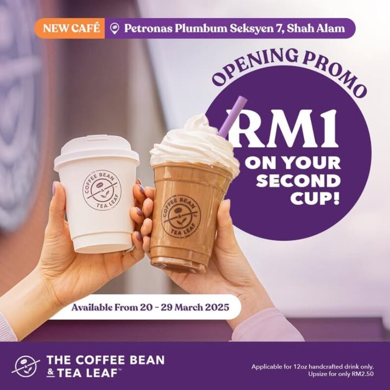 Fuel Up and Perk Up! Coffee Bean & Tea Leaf Opens at Petronas Plumbum ...
