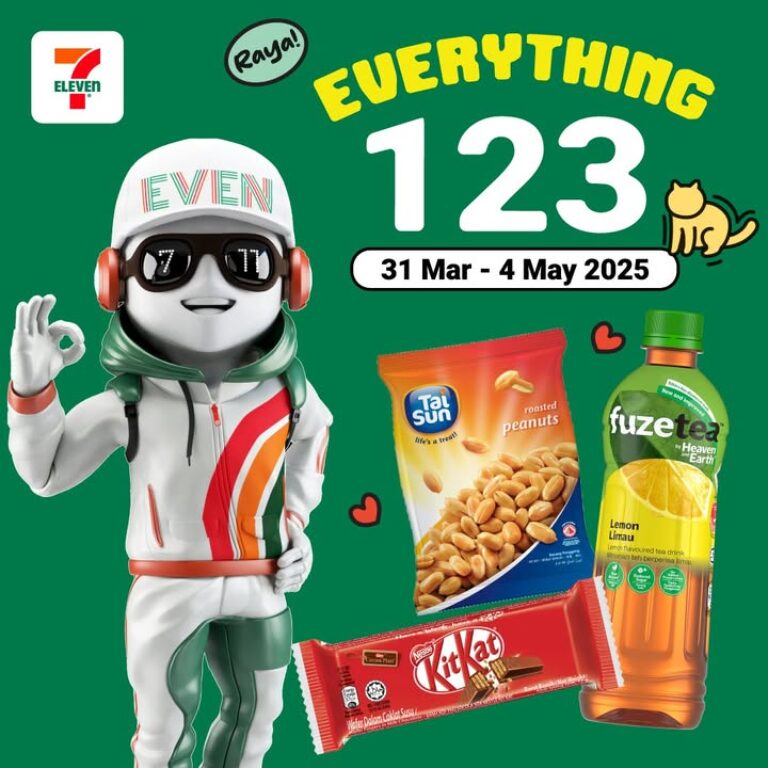 7-Eleven Malaysia Raya Promo: Everything at RM1, RM2, RM3! Stock Up Now!