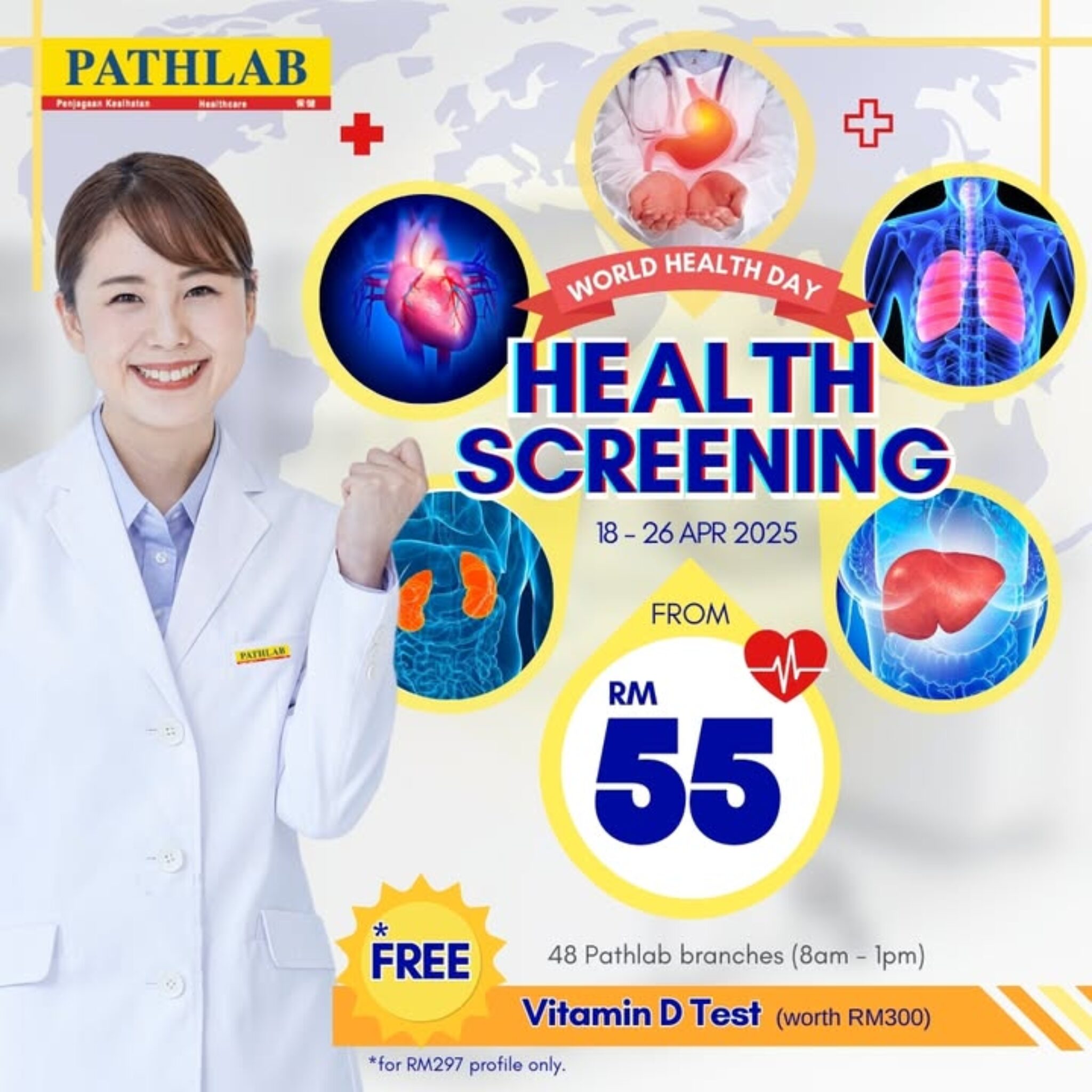 Pathlab Health Screening Promo: Comprehensive Checkups from RM55 (April ...