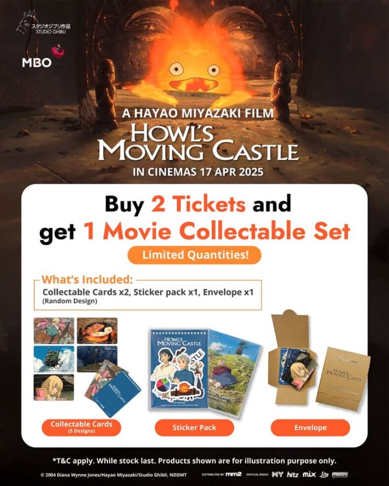 Experience the Magic: "Howl's Moving Castle" Returns to MBO Cinemas ...