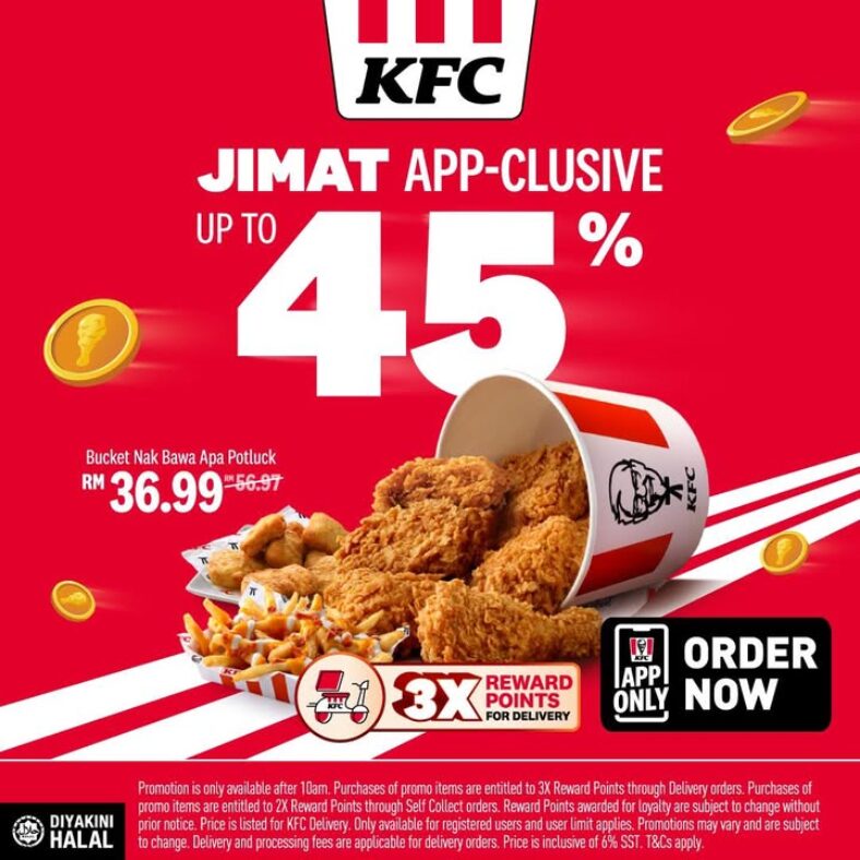 KFC Appclusive Deals: Save Up to 45% on Bundles!